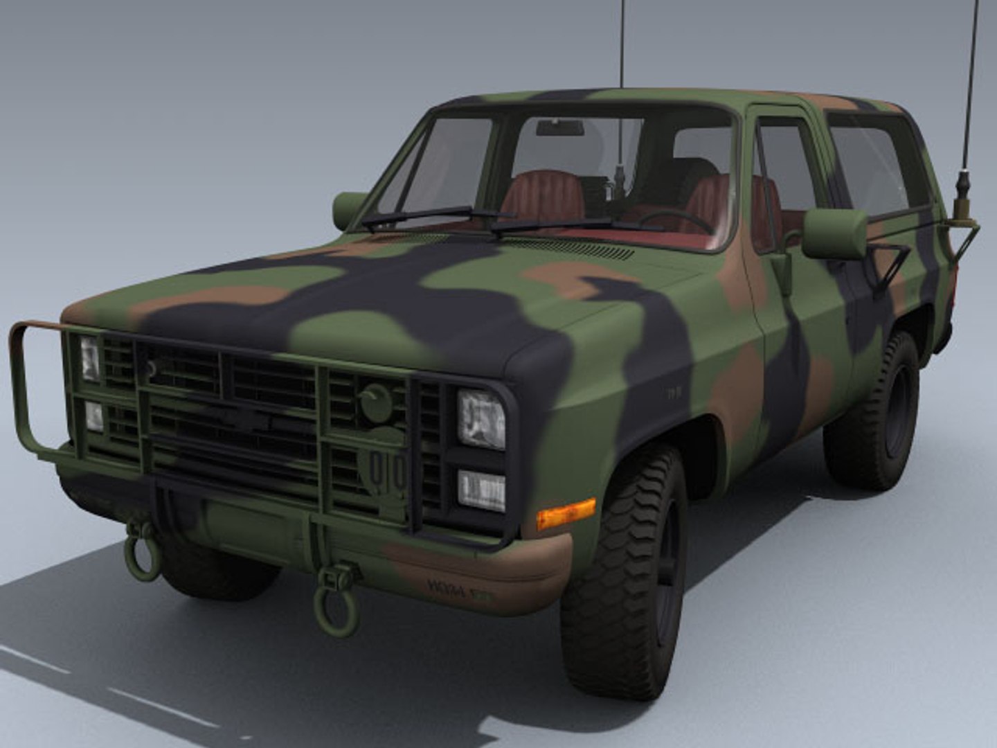 3d Army M1009 Cucv Model