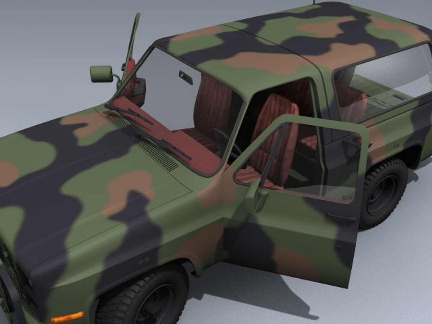 3d Army M1009 Cucv Model