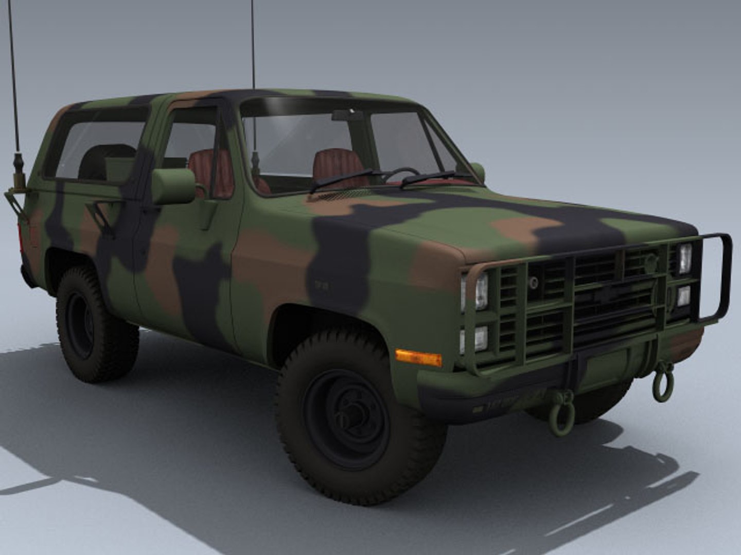 3d Army M1009 Cucv Model