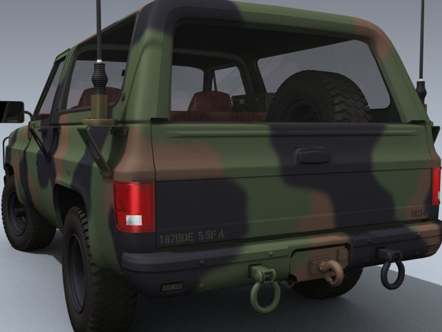 3d Army M1009 Cucv Model