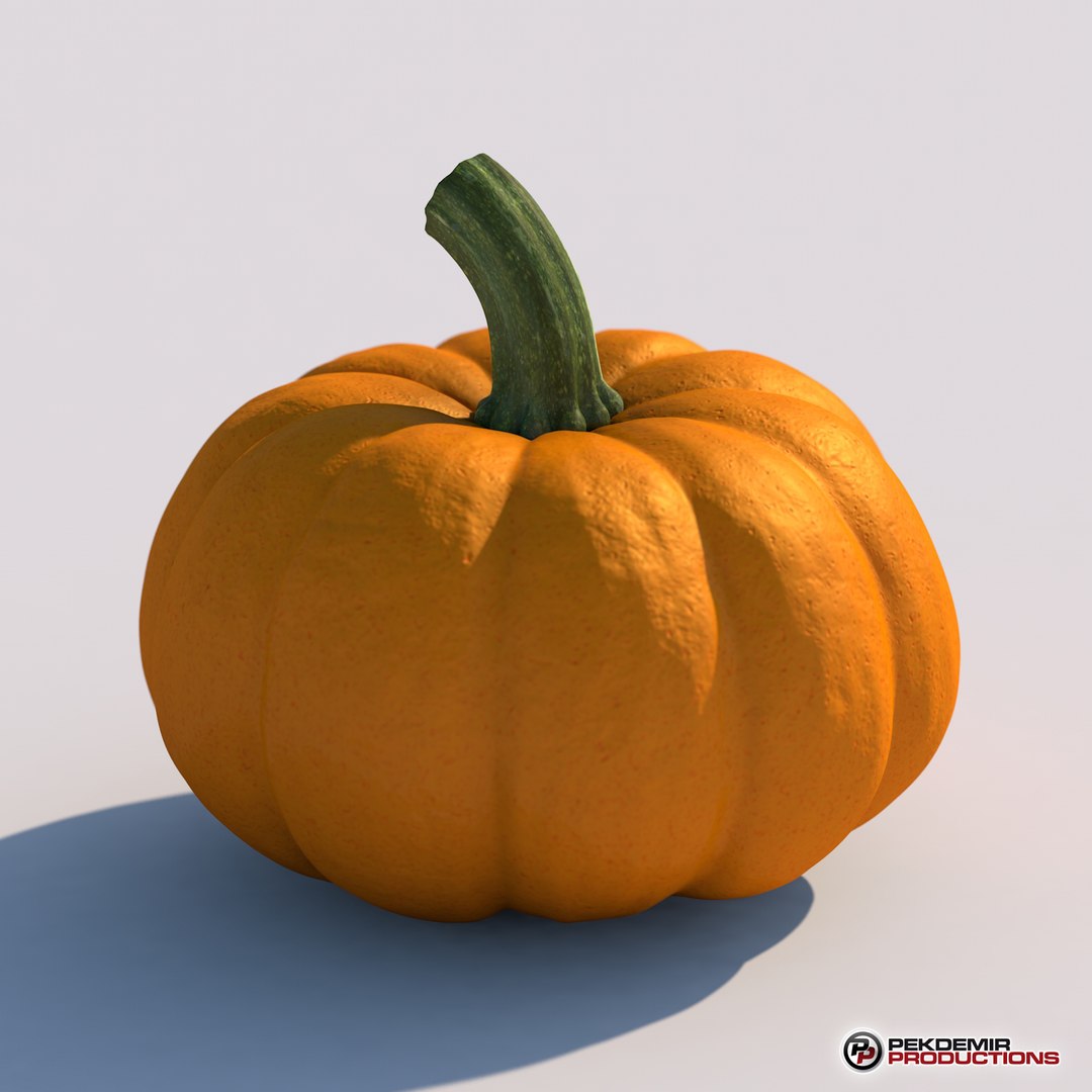 3d max pumpkin