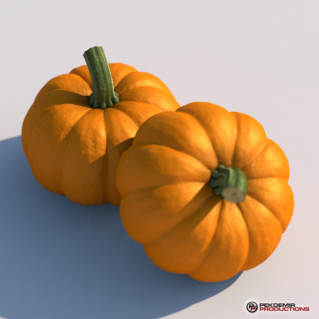 3d max pumpkin
