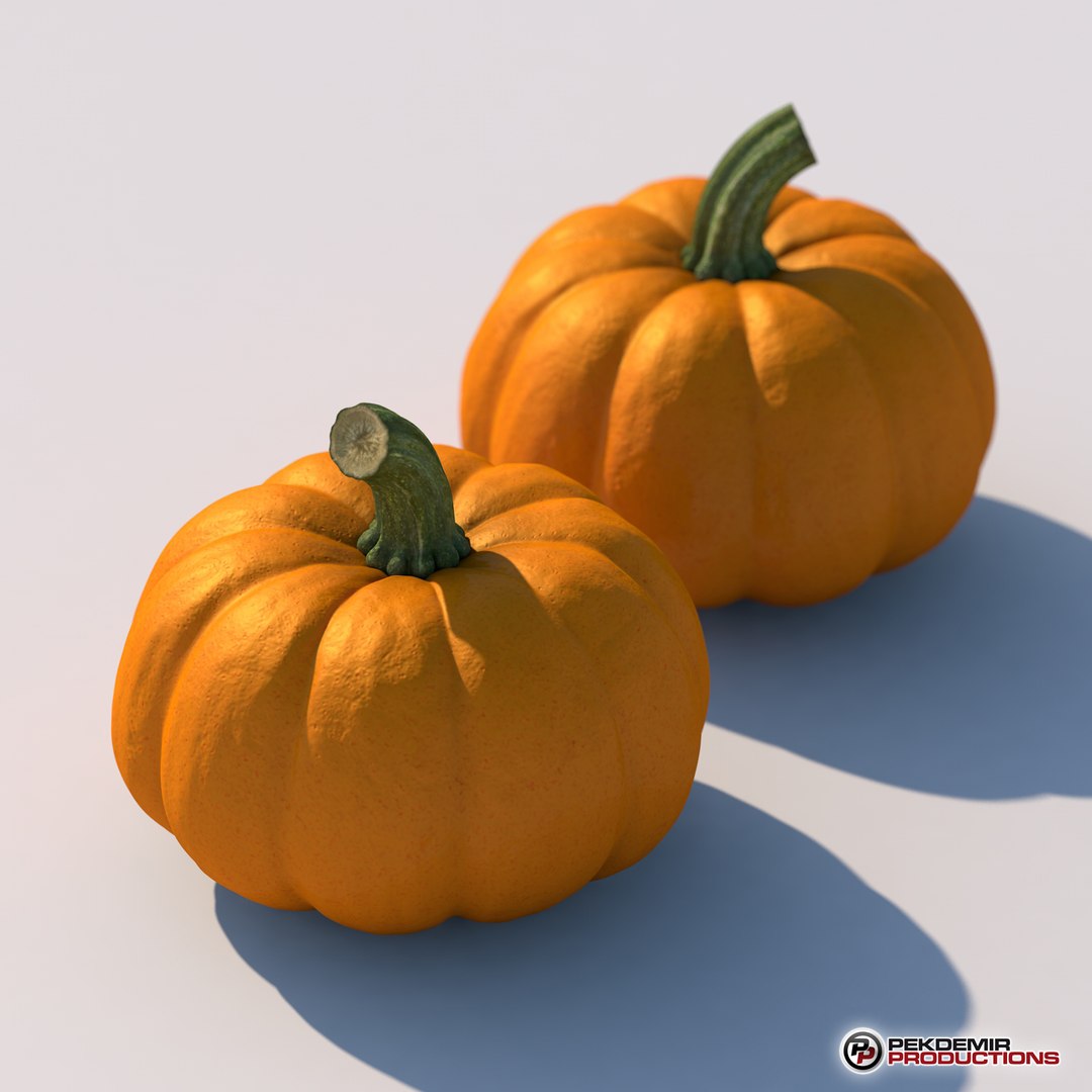 3d max pumpkin