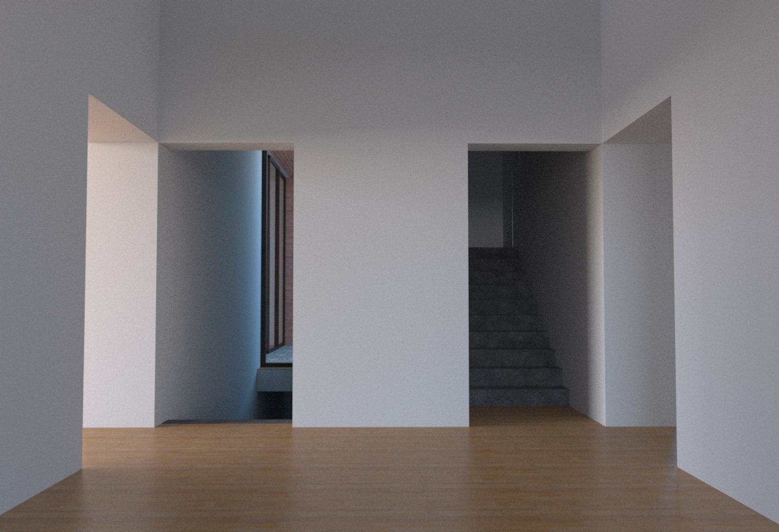 3d David Chipperfield House Berlin Model