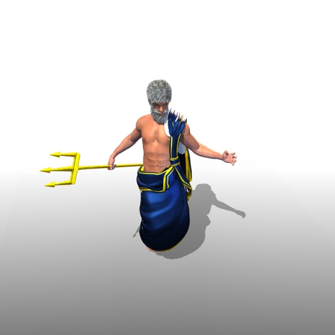3dsmax Poseidon Animate