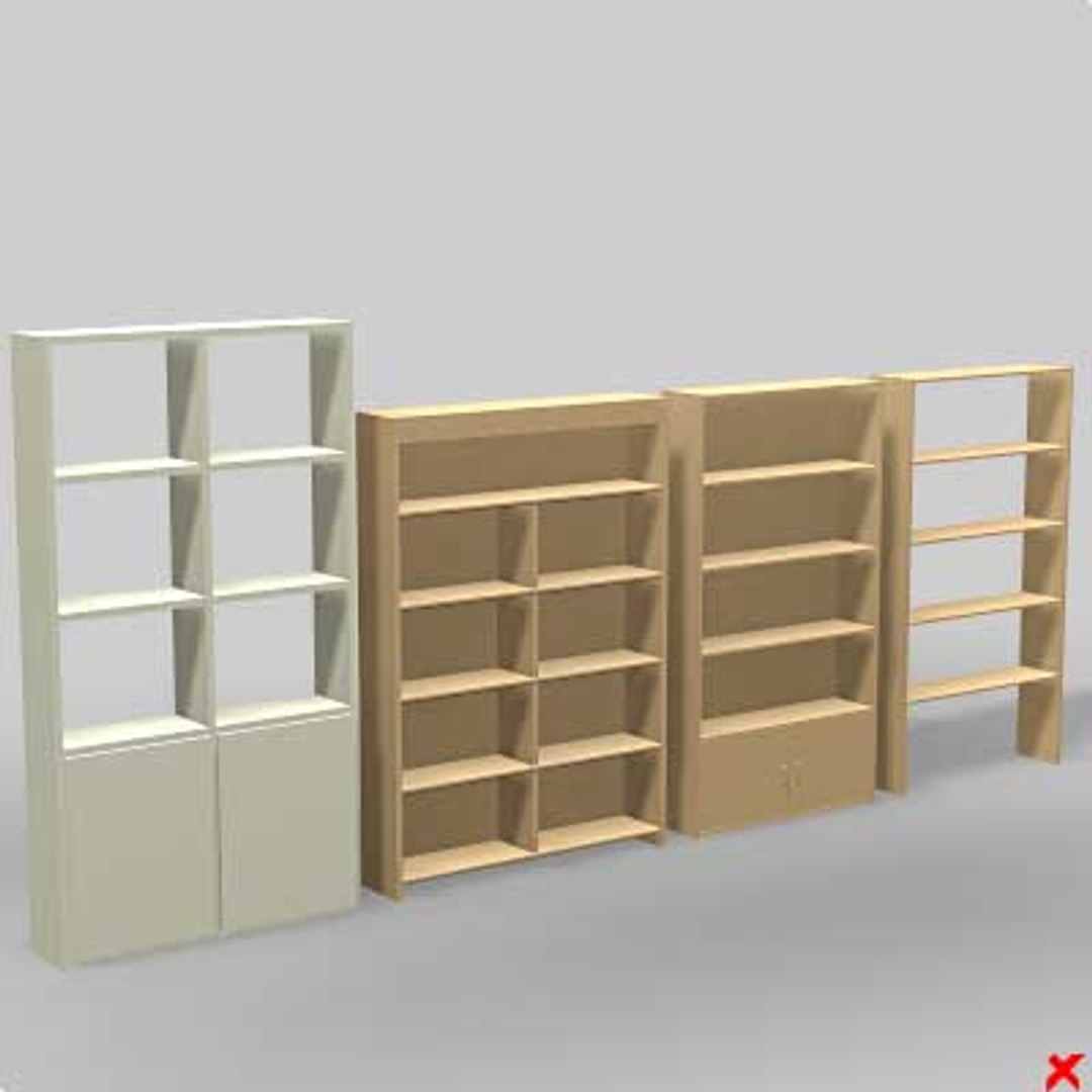 Free Cabinet Office 3d Model