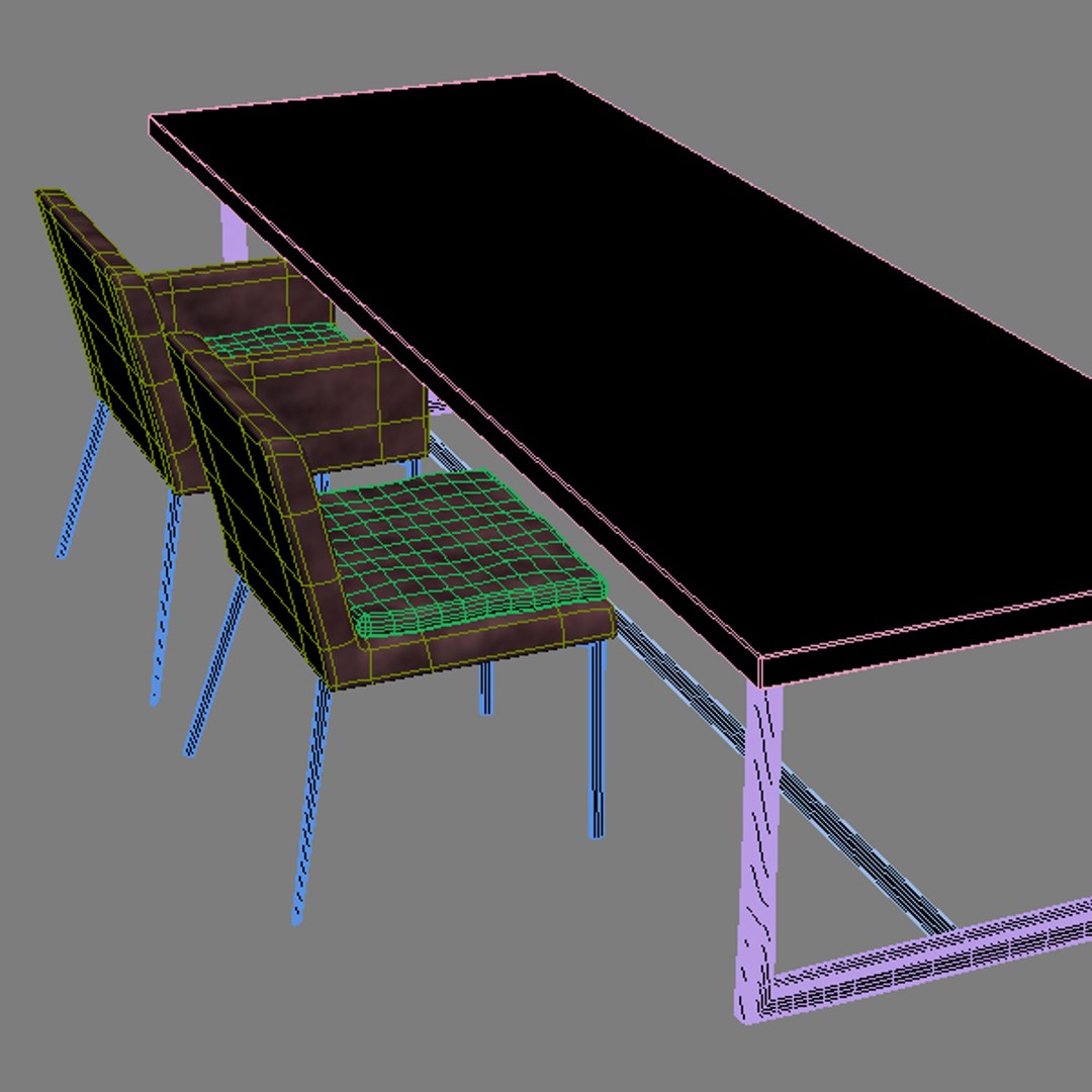 3d Model Table Materials