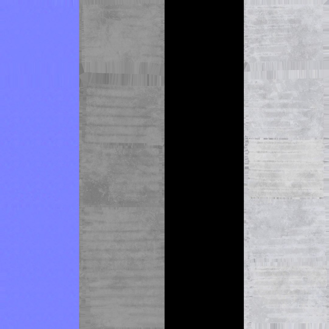 3D Roofing Sheet Pile Small Medium And Large - TurboSquid 1939985