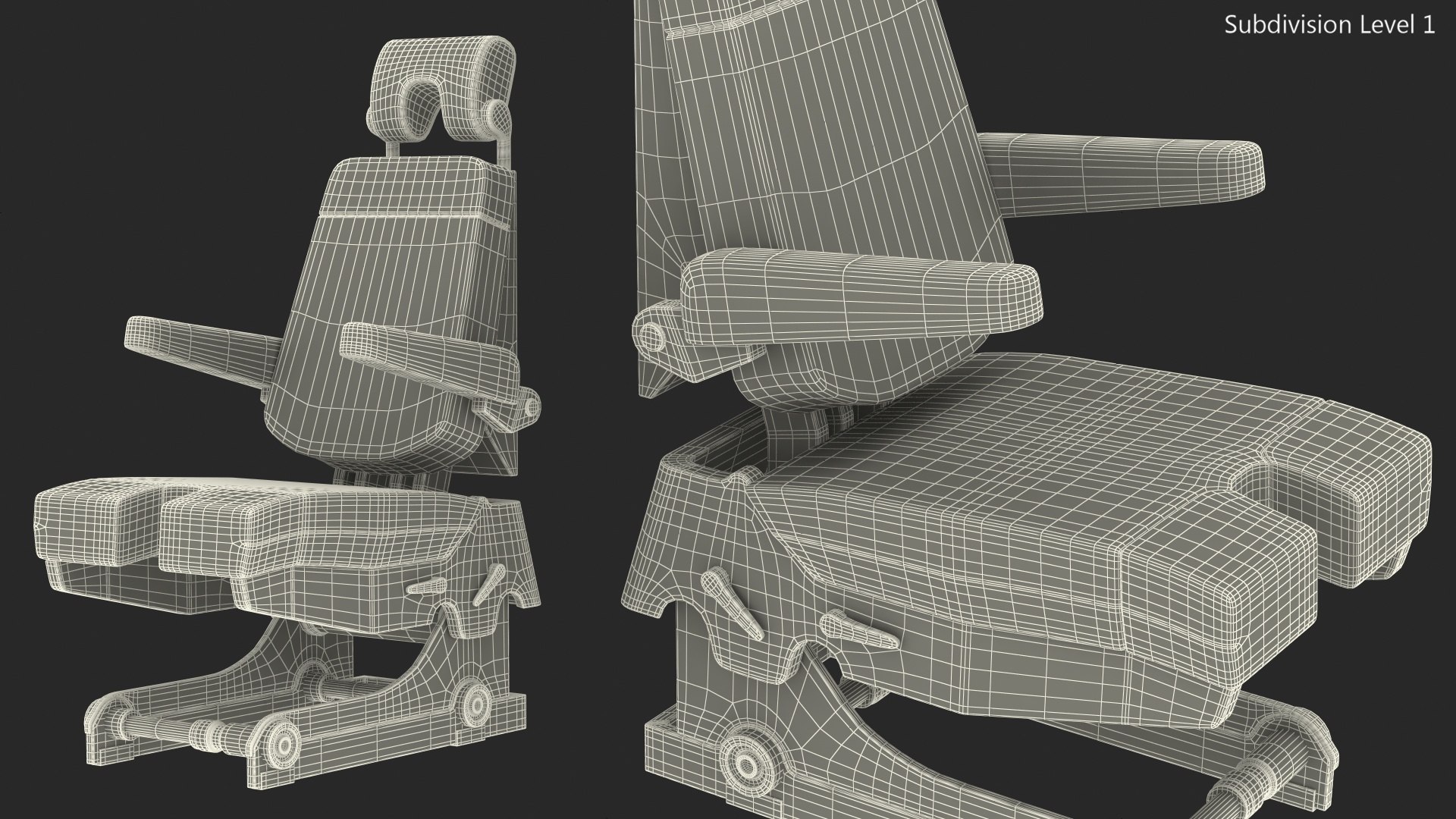3D model pilot seat - TurboSquid 1474124