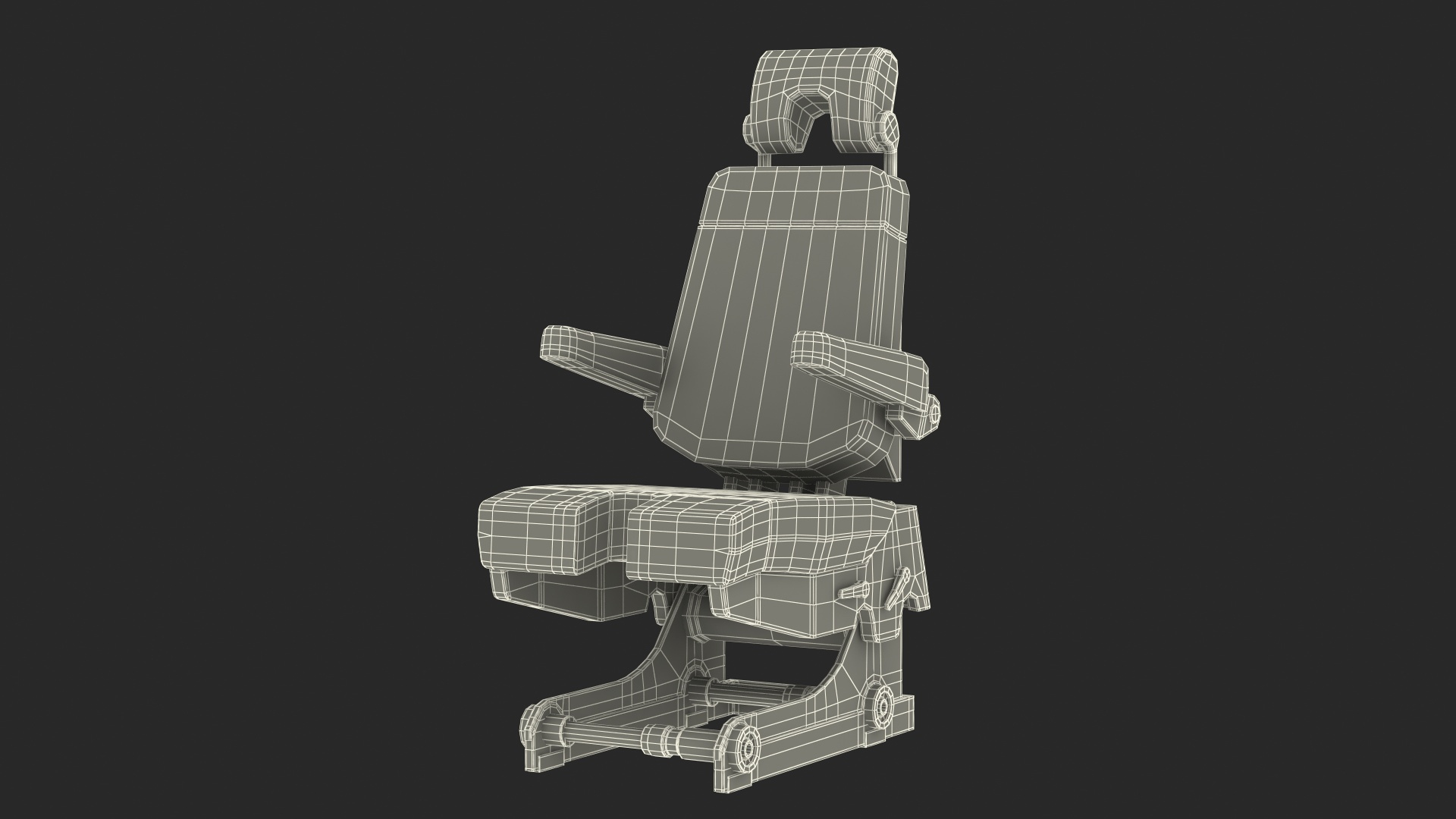 3D model pilot seat - TurboSquid 1474124
