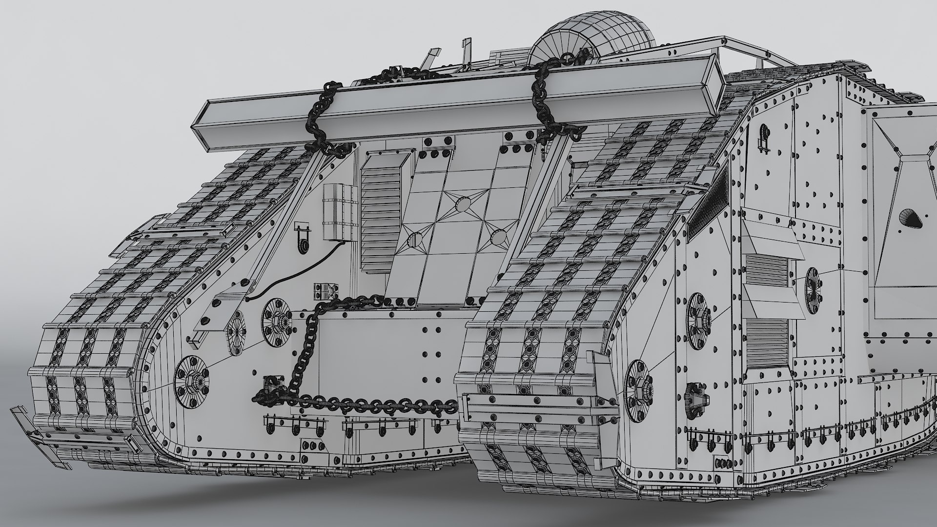 3D tank mark iv male - TurboSquid 1663623