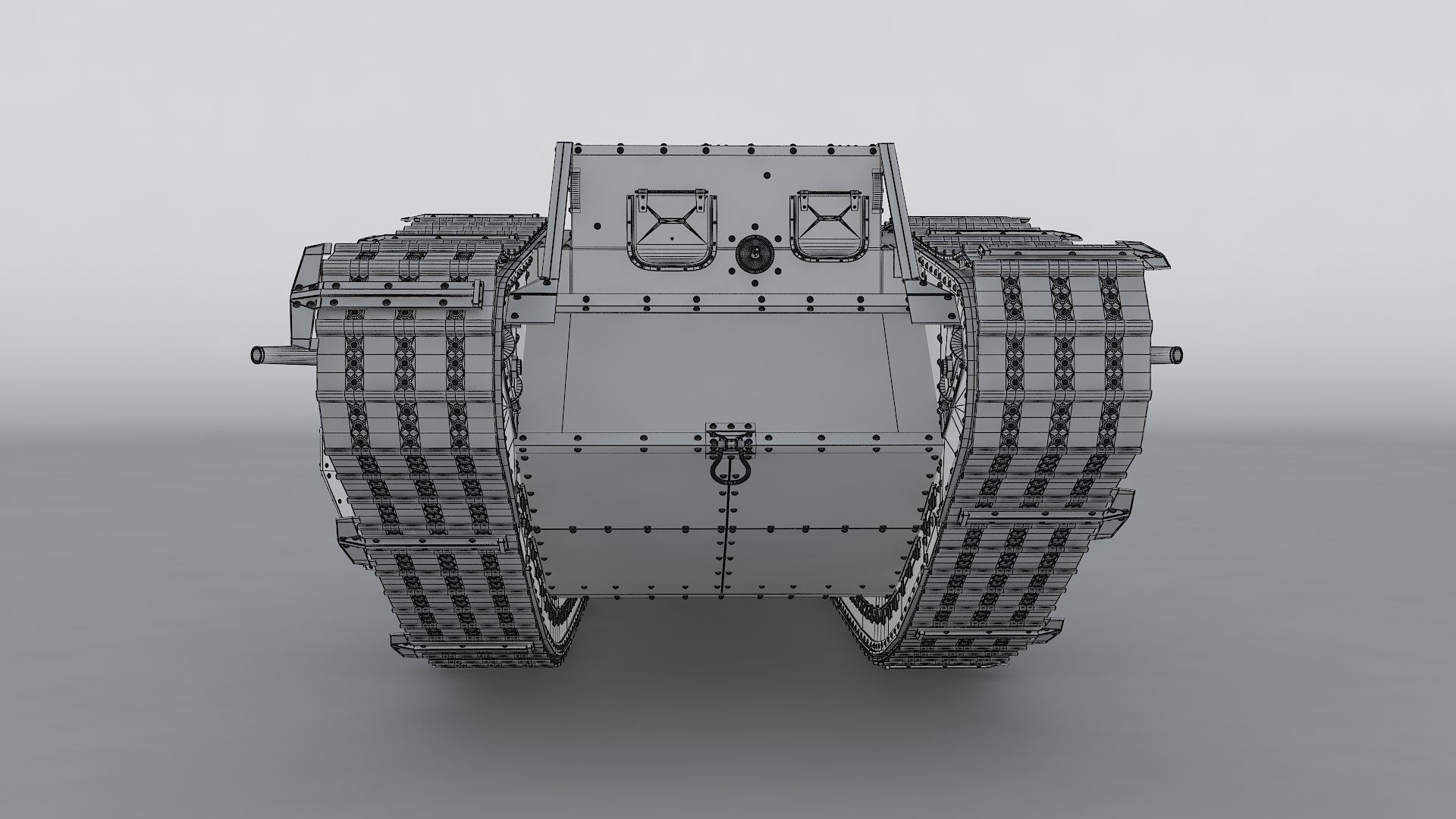3D tank mark iv male - TurboSquid 1663623