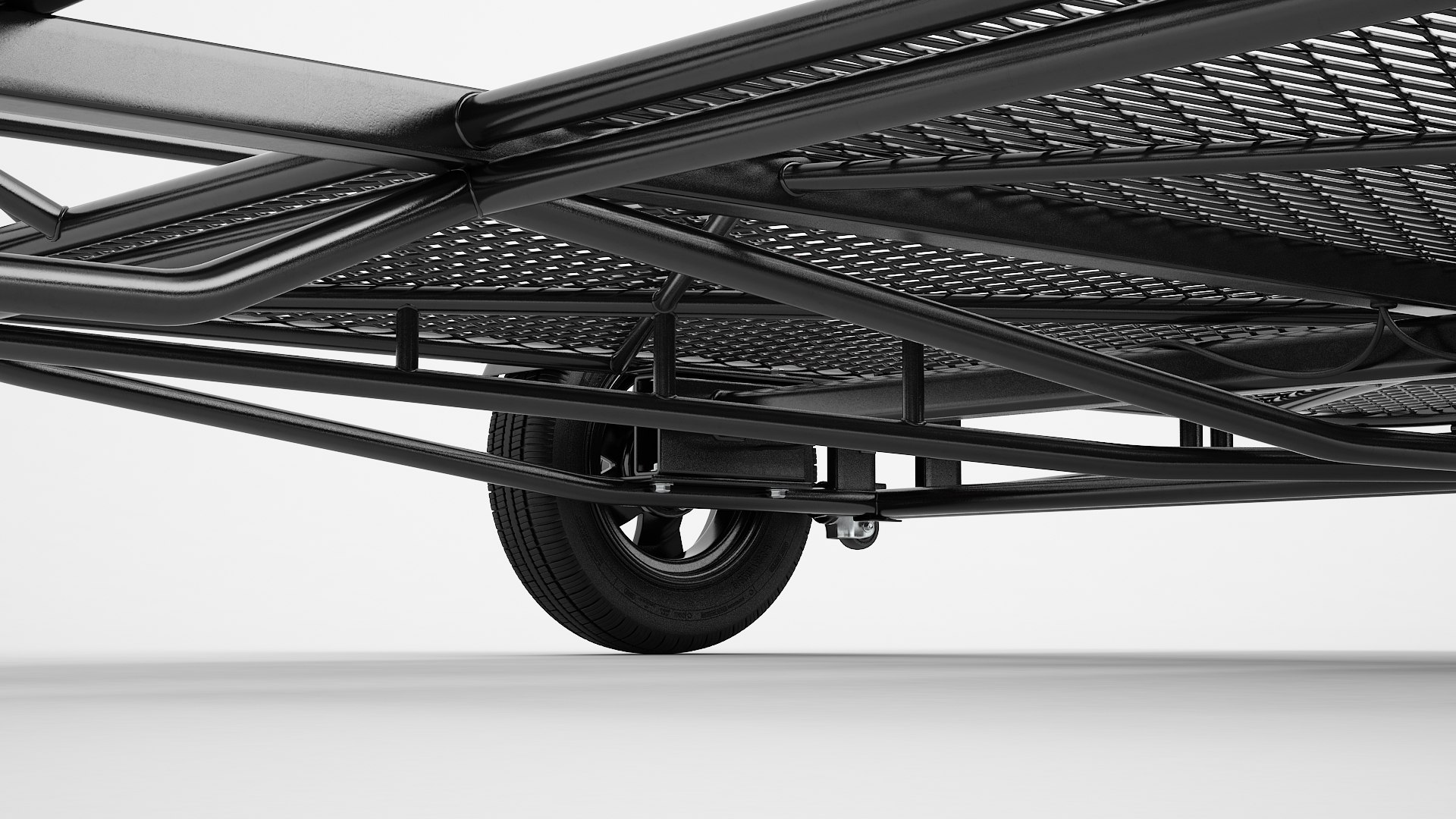 Stand-Up Utility Trailer 07 model - TurboSquid 2114284