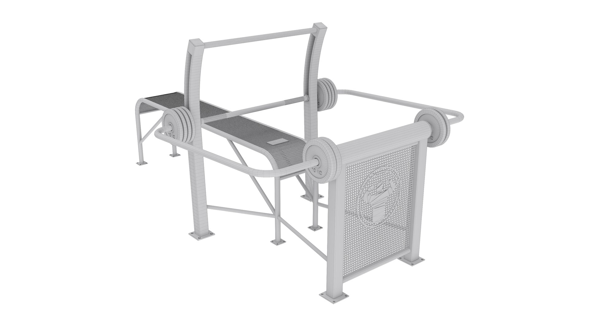 3D Outdoor Gym Equipment Model - TurboSquid 2277564