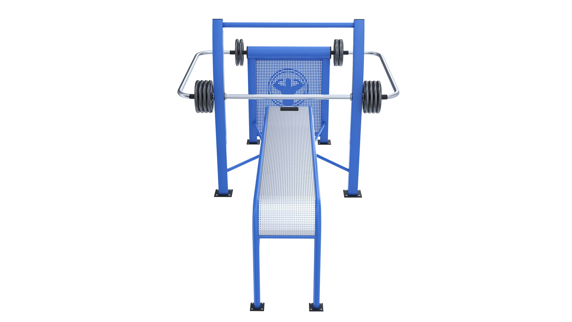 3D Outdoor Gym Equipment Model - TurboSquid 2277564