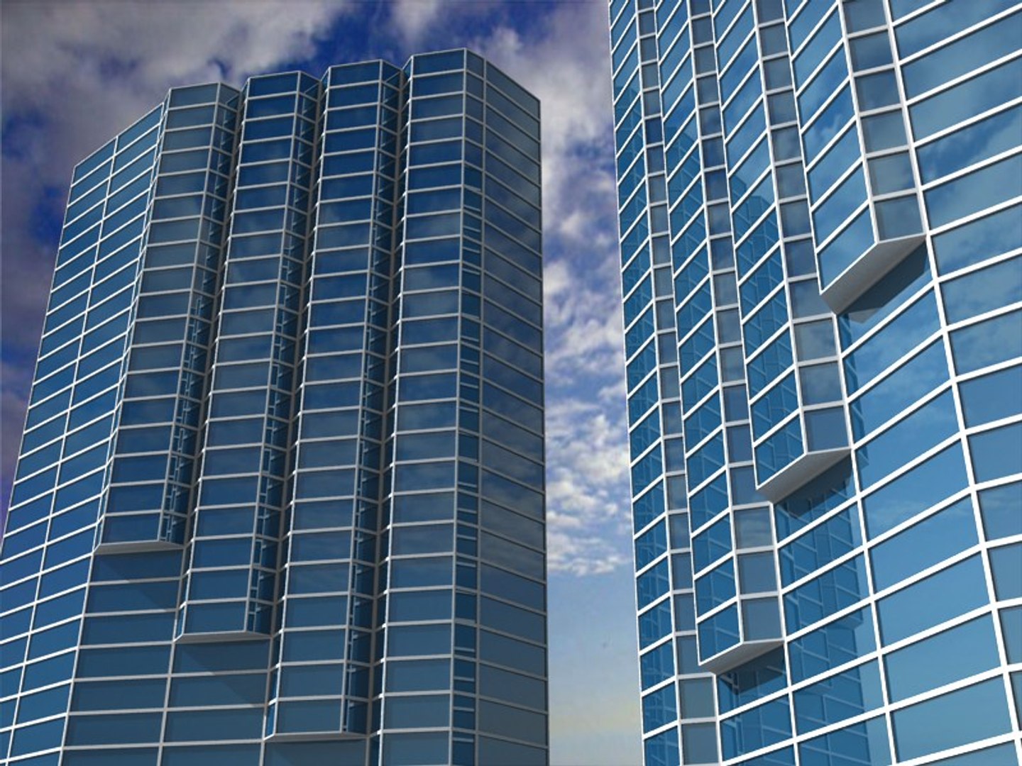 3d Skyscraper 27 Buildings