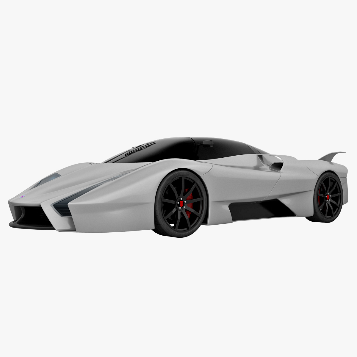supercar ssc ultimate aero 3d c4d