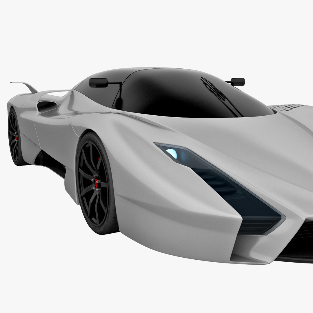 supercar ssc ultimate aero 3d c4d