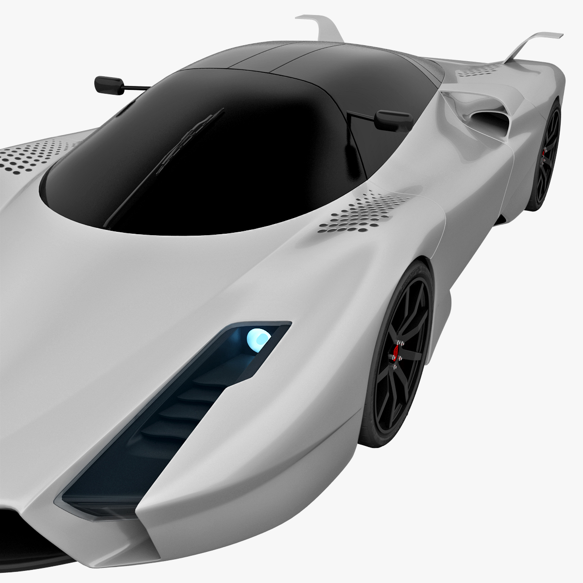 supercar ssc ultimate aero 3d c4d