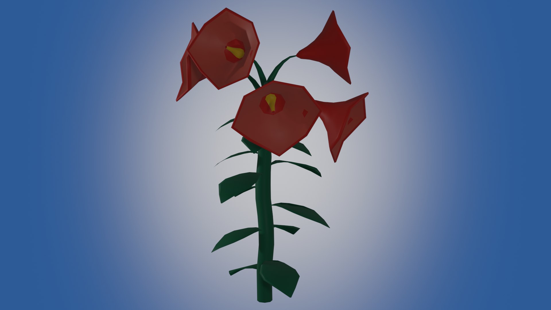 Low Poly Collection Of Flowers And Plants 3D Model - TurboSquid 1775258