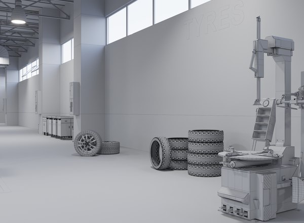 Car Service 3D model - TurboSquid 1869330