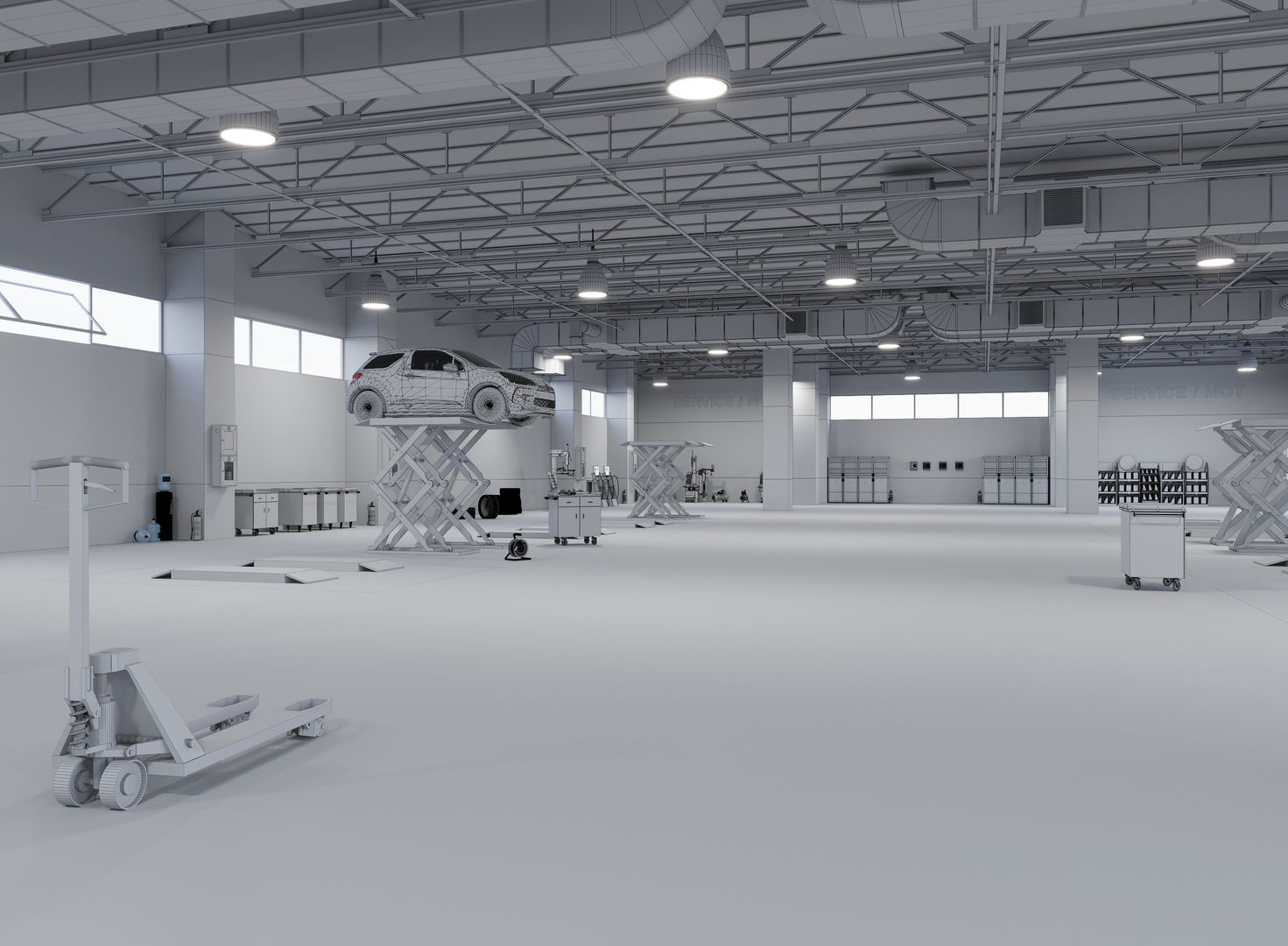 Car Service 3D model - TurboSquid 1869330