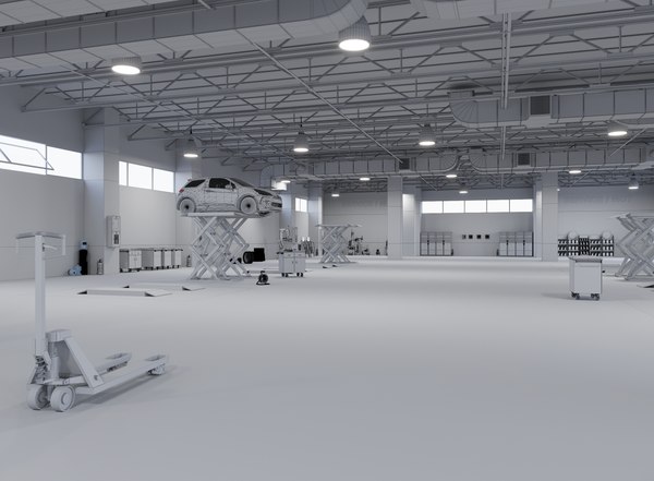 Car Service 3D model - TurboSquid 1869330