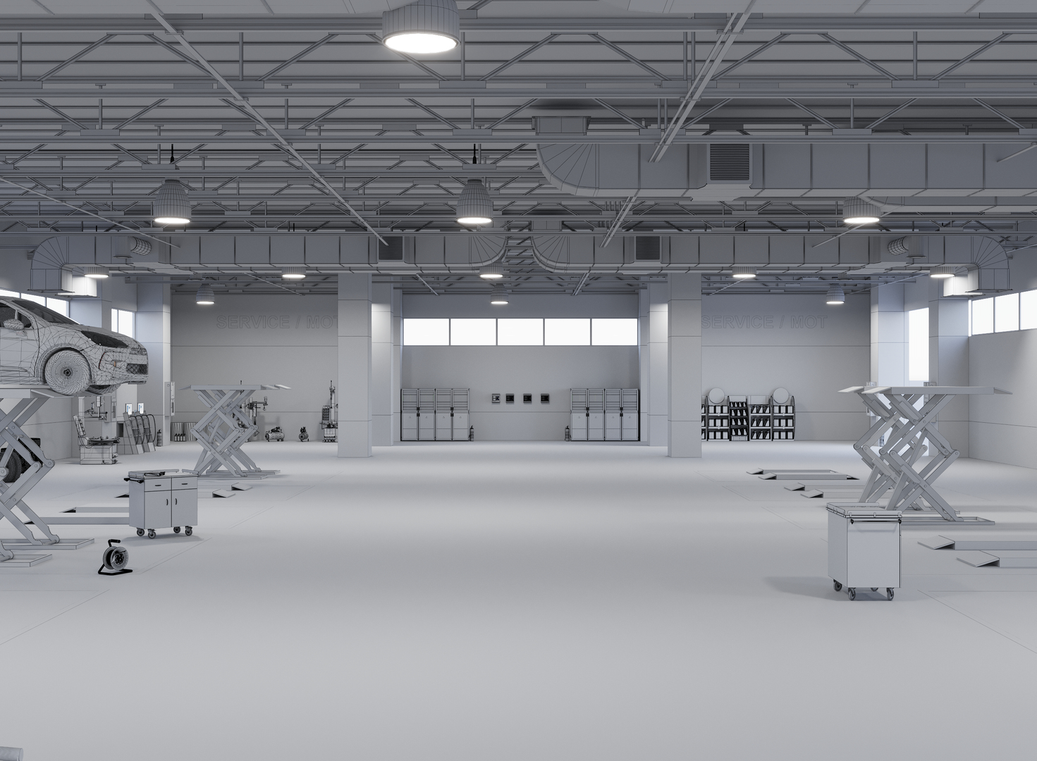 Car Service 3D model - TurboSquid 1869330