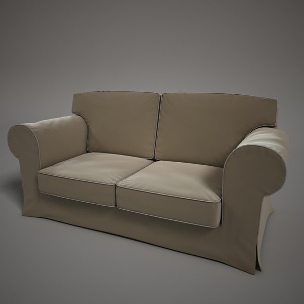 3d model comfortable sofa