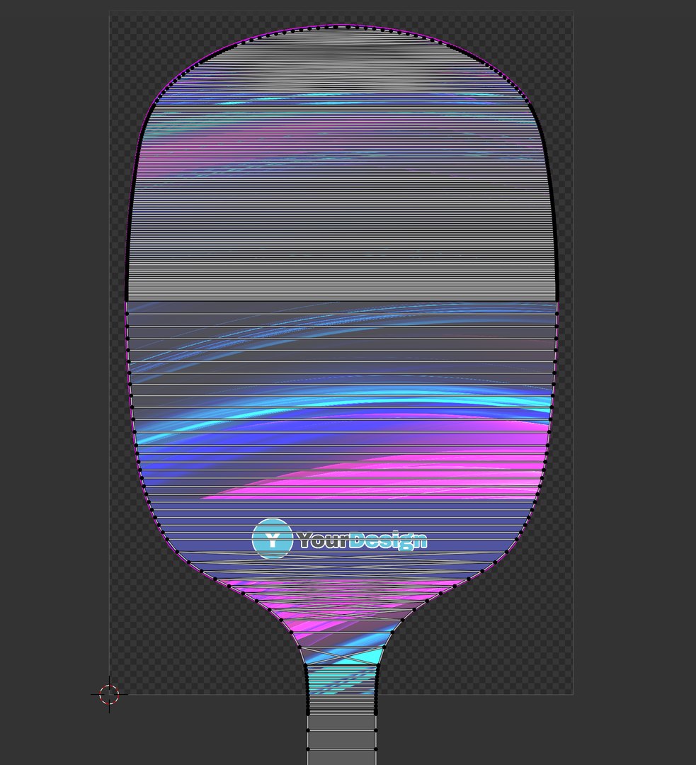 3D Model Pickleball Paddle - TurboSquid 2068195