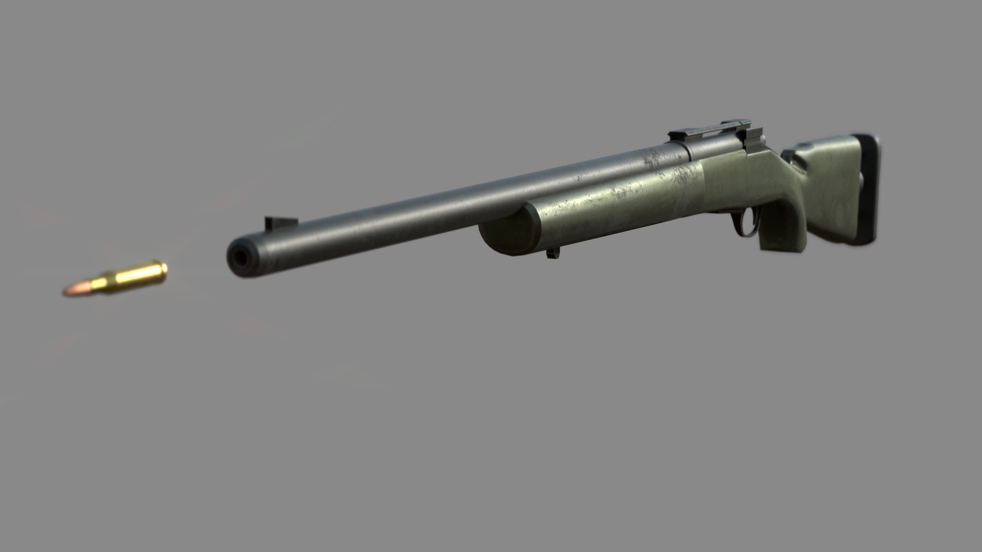 3D Weapon - M24 Included - TurboSquid 1533263