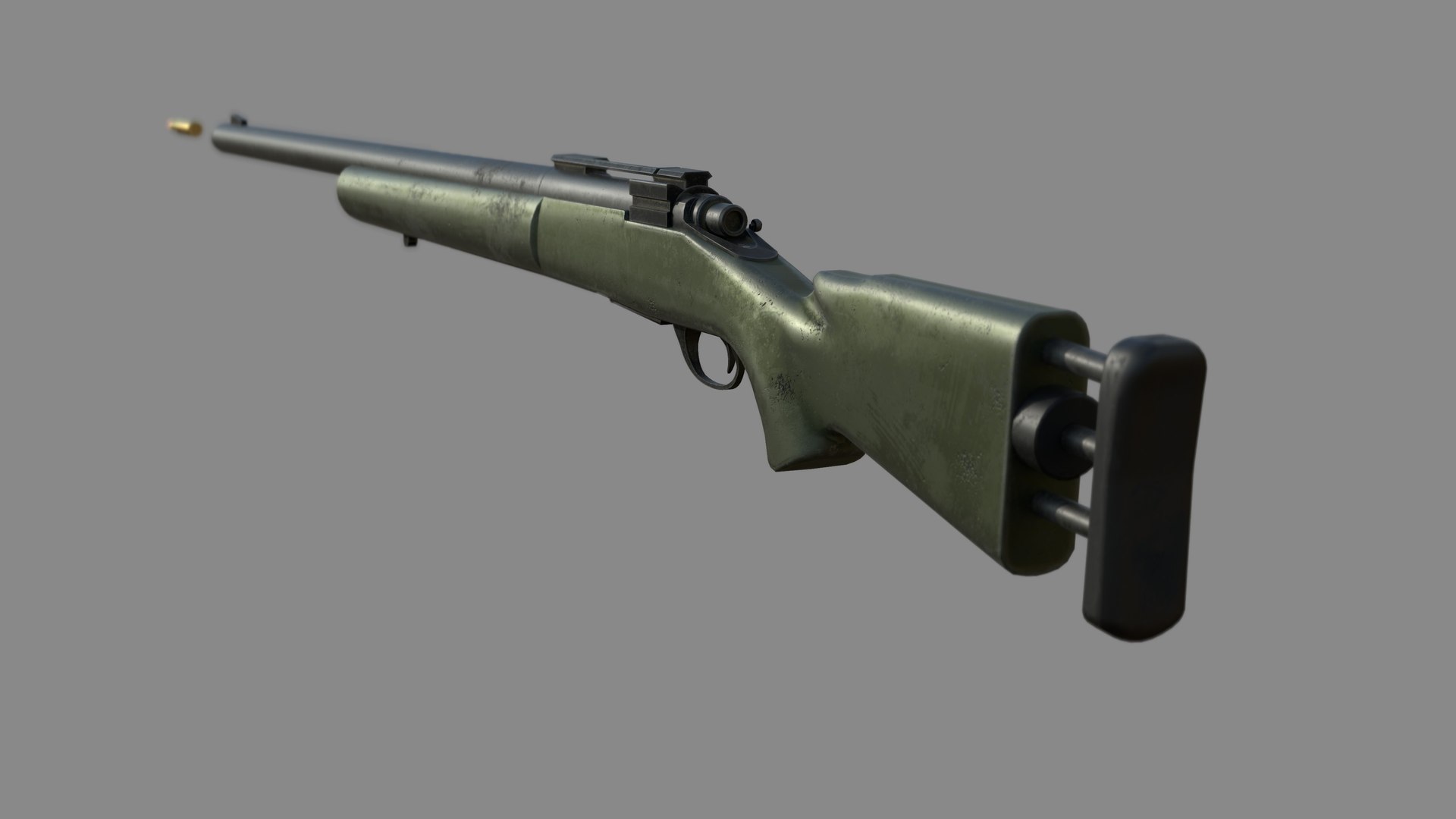 3D Weapon - M24 Included - TurboSquid 1533263