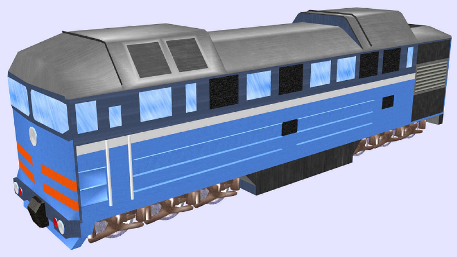 3D 2te116 Diesel - TurboSquid 1707447