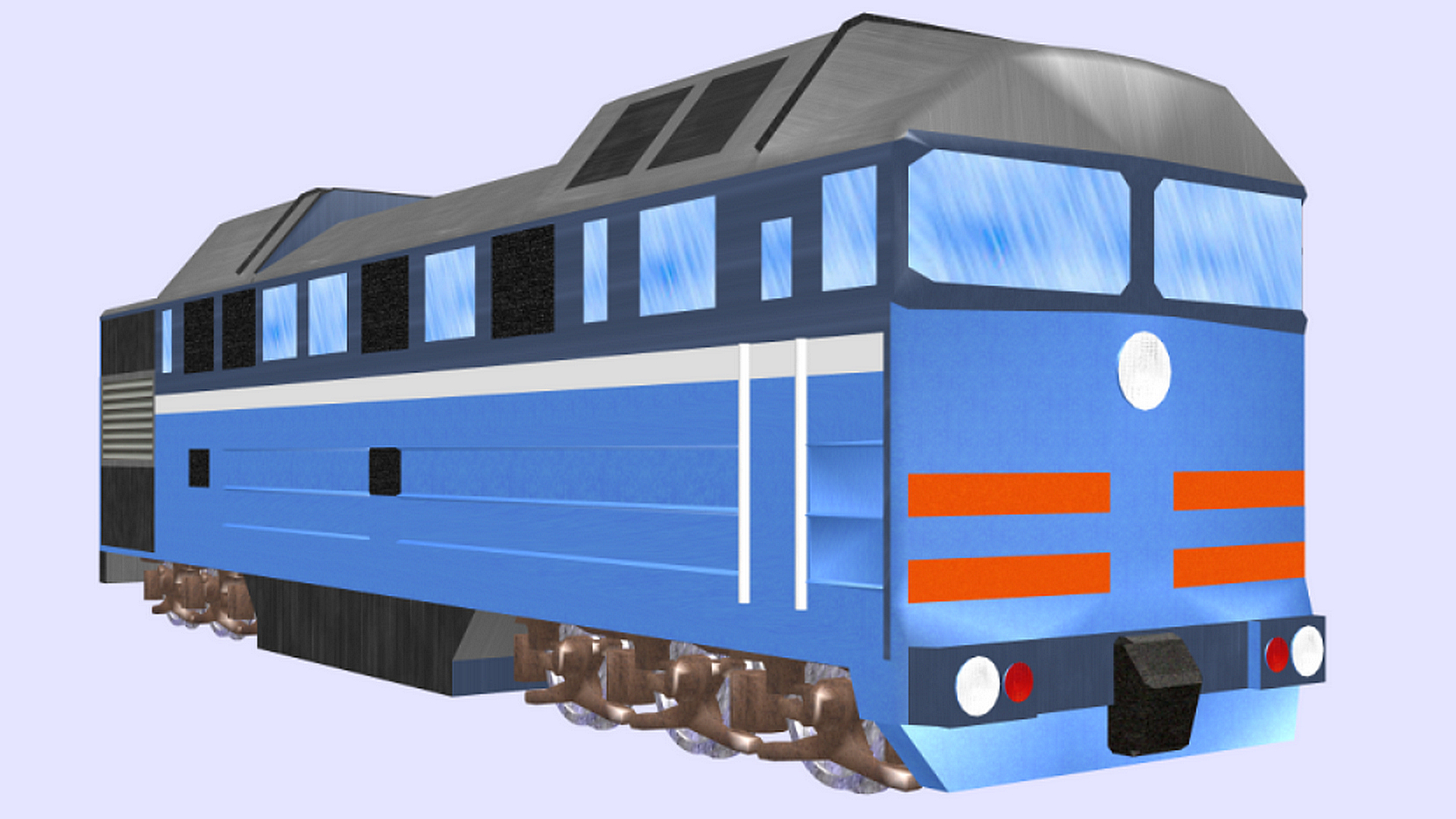 3D 2te116 diesel - TurboSquid 1707447