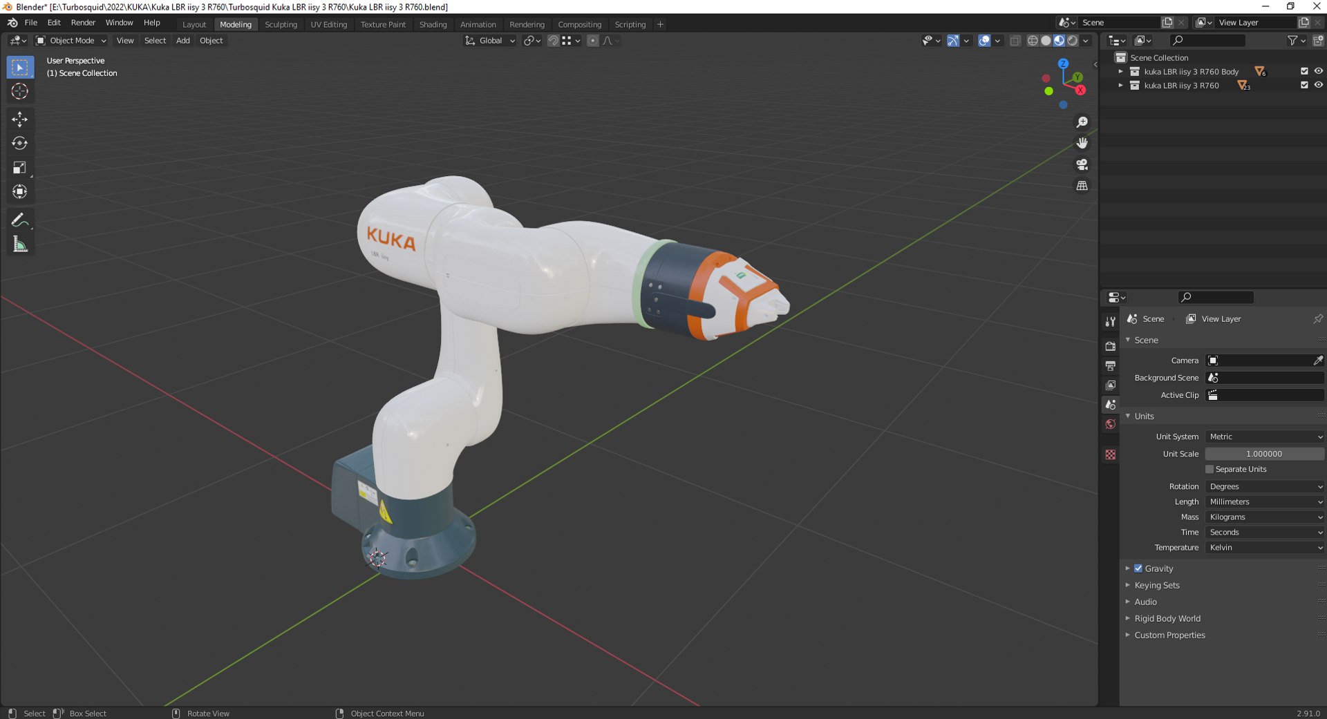 3D Model Kuka LBR Iisy 3 R760 Cobot - TurboSquid 2001230