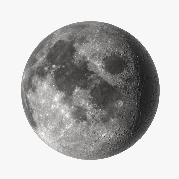 Moon 3D Models for Download | TurboSquid
