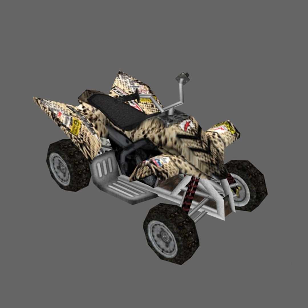 3d Atv Model