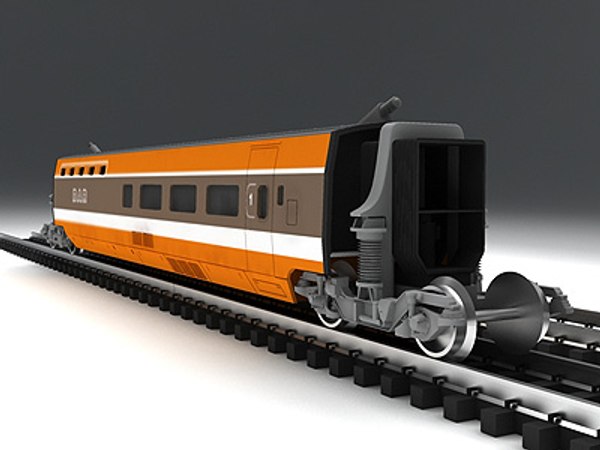 3d tgv high-speed train 1st