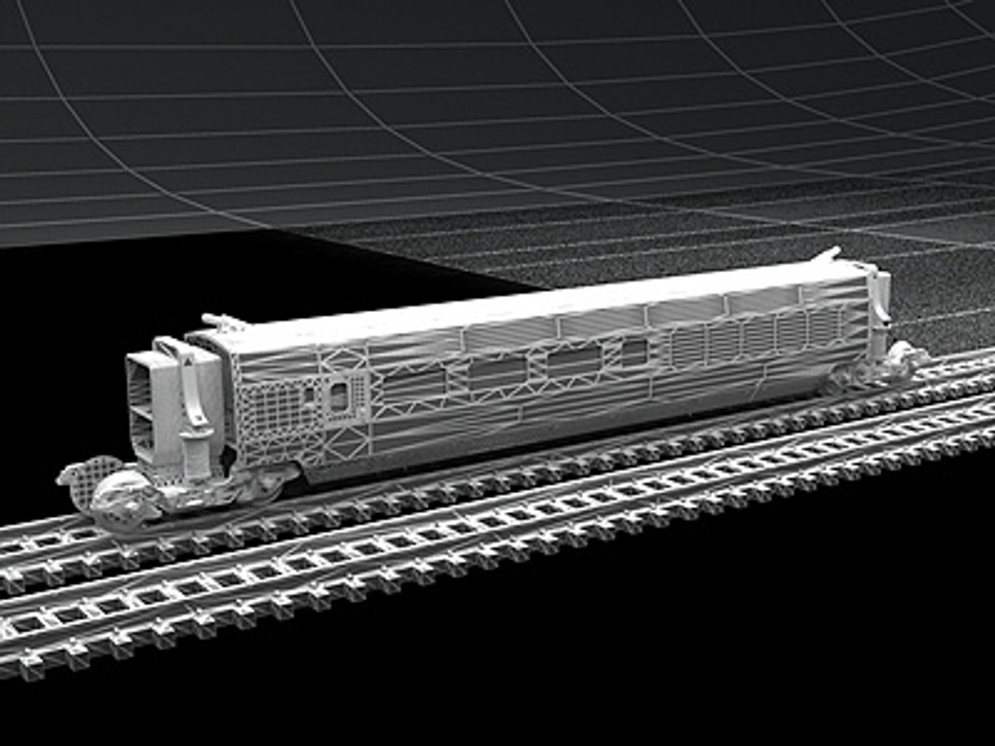 3d tgv high-speed train 1st