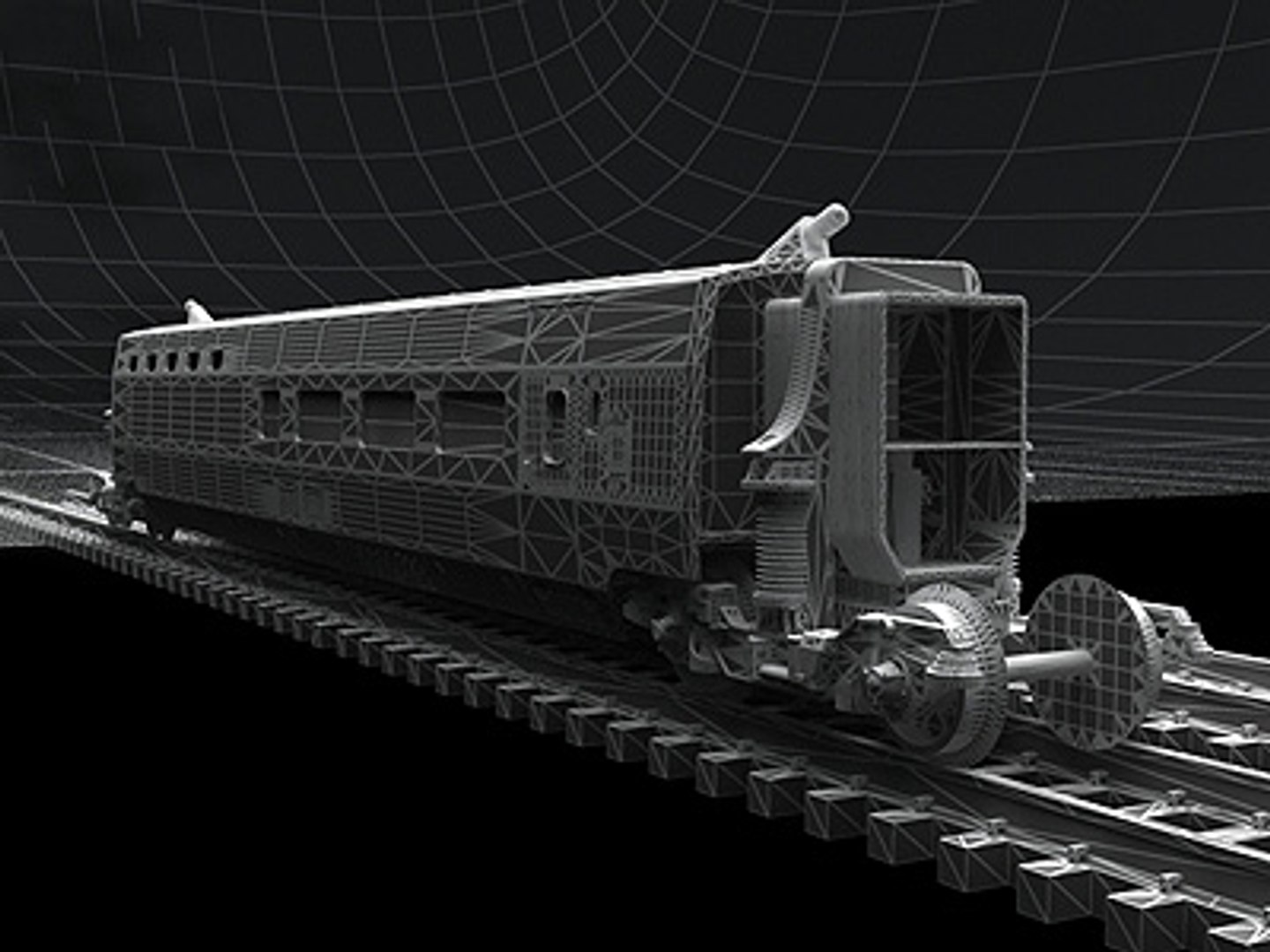 3d Tgv High-speed Train 1st