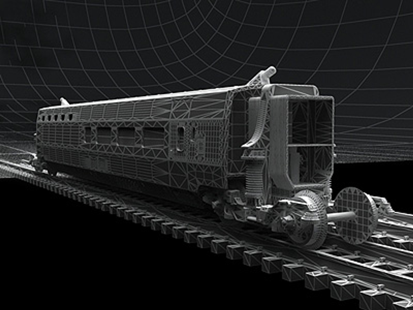 3d tgv high-speed train 1st