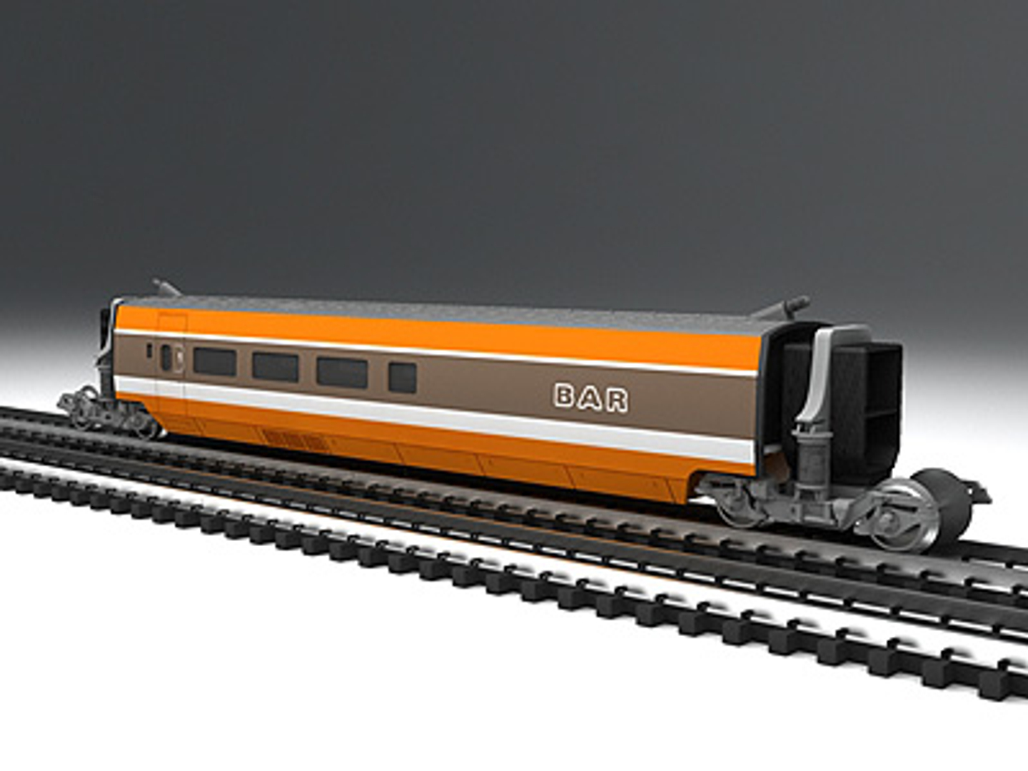 3d tgv high-speed train 1st