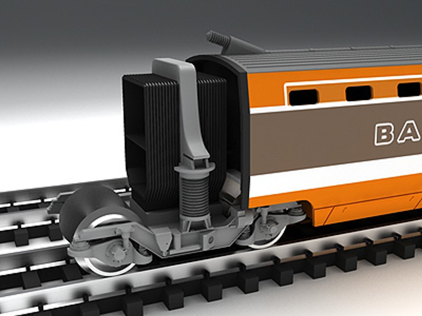 3d Tgv High-speed Train 1st