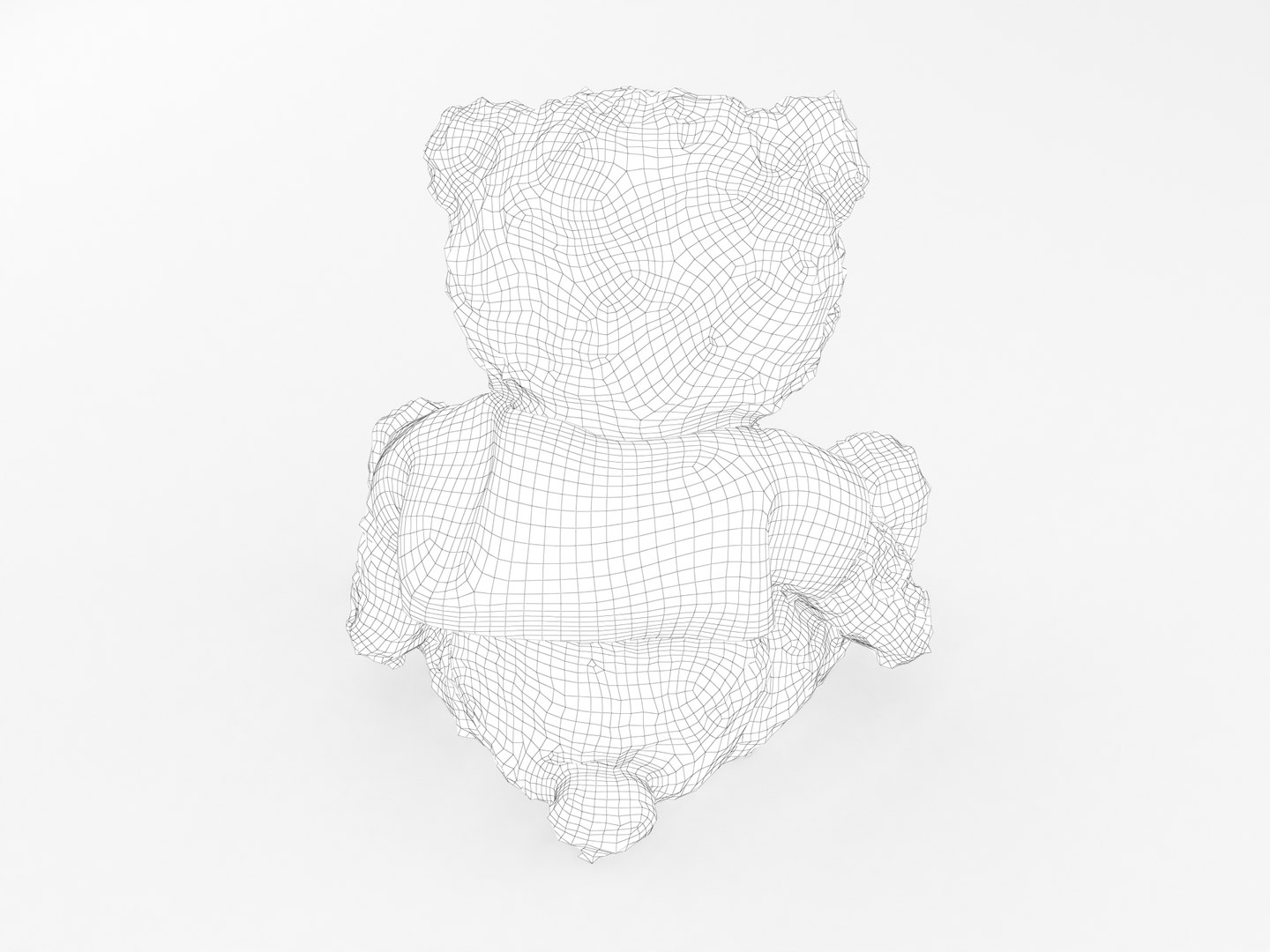 Bear Teddy 3D Model - TurboSquid 1450328