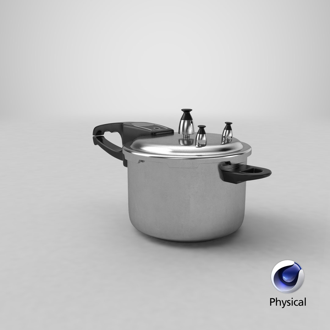 3D pressure cooker 01 - TurboSquid 1501726