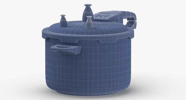 3D pressure cooker 01 - TurboSquid 1501726