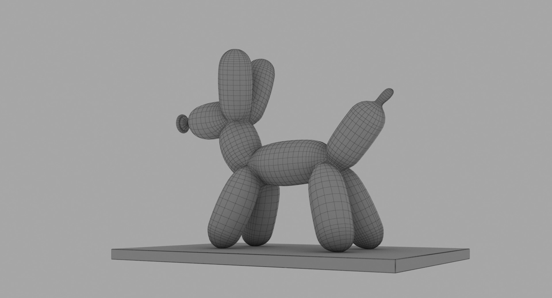 3D Jeff Koons Balloon Dog Model - TurboSquid 1151203