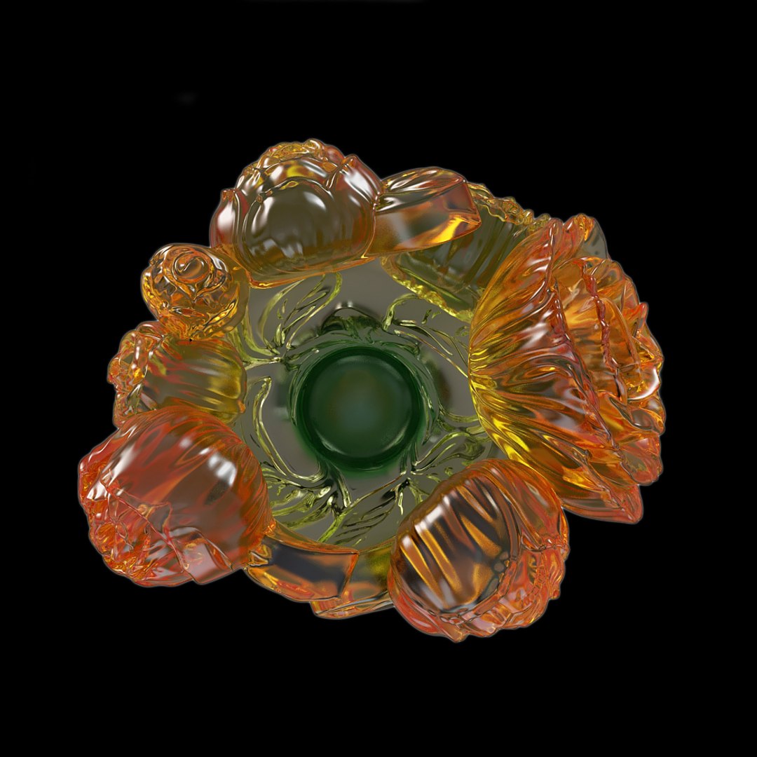 Vase Daum Model - TurboSquid 1380221