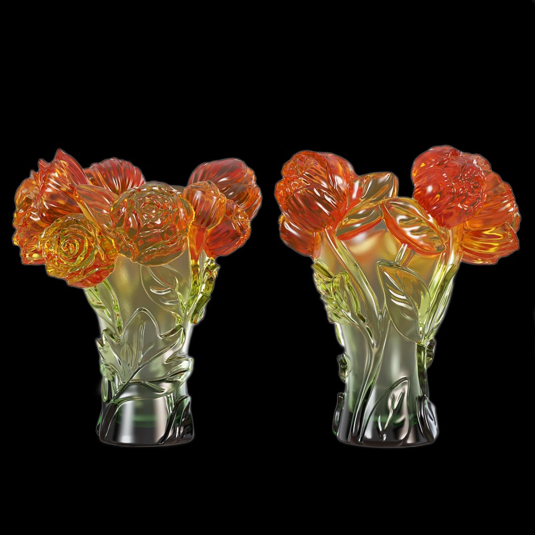 Vase Daum Model - TurboSquid 1380221