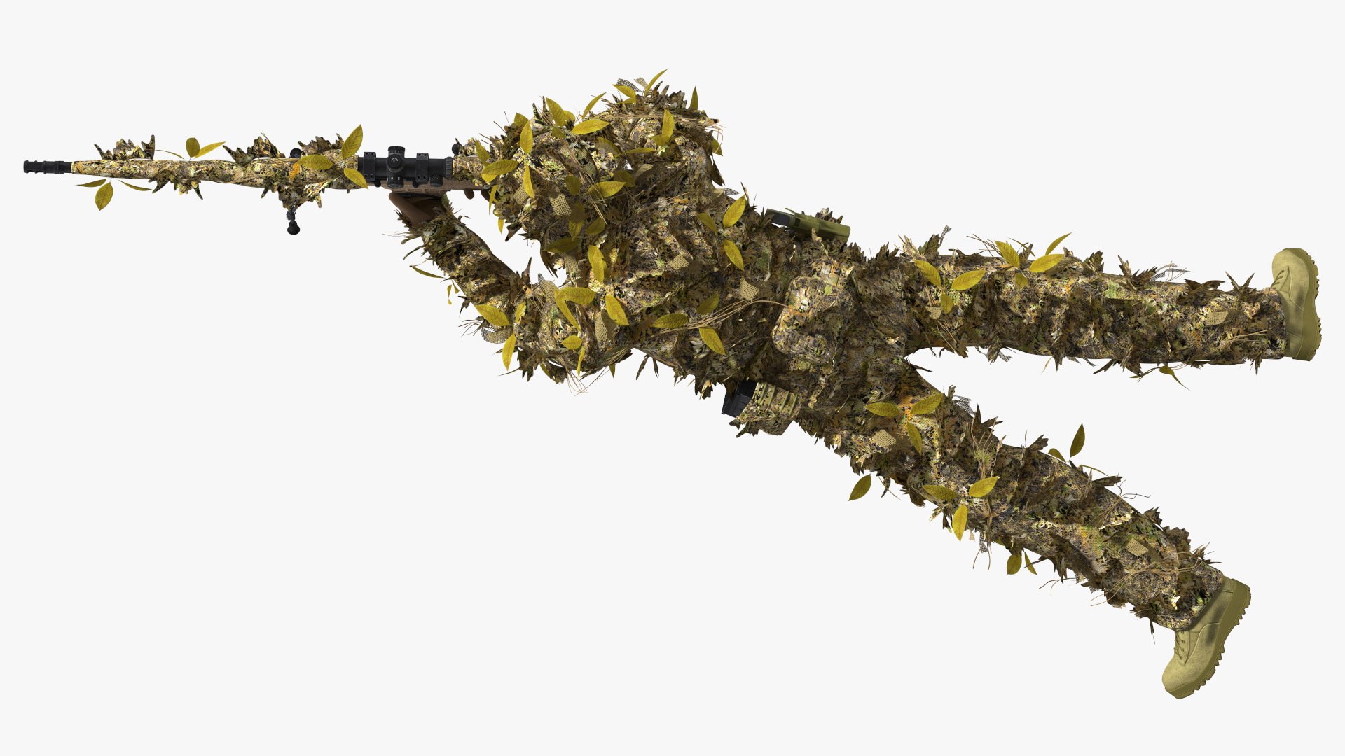 3D Sniper Shooting Position - TurboSquid 1990714